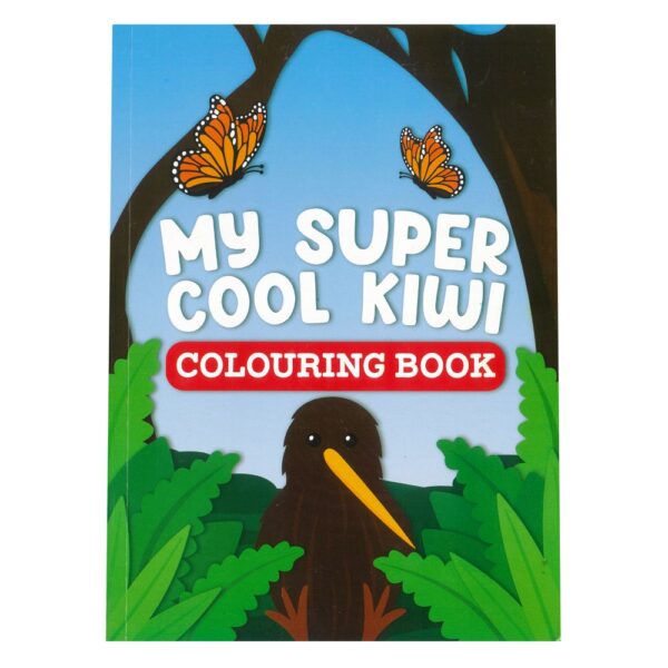 My Super Cool Kiwi Colouring Book – Todz & Up